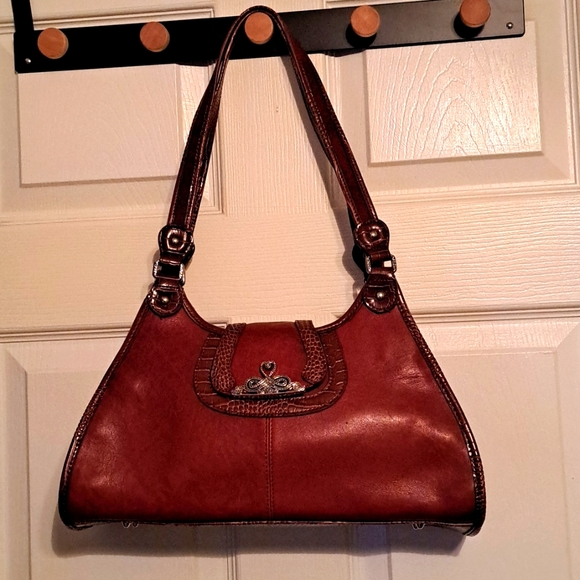 M.C. | Bags | Mc Satchel Style Bag Brown | Poshmark